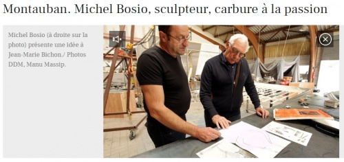 Presse et informations - Michel Bosio Artiste - Art contemporain
